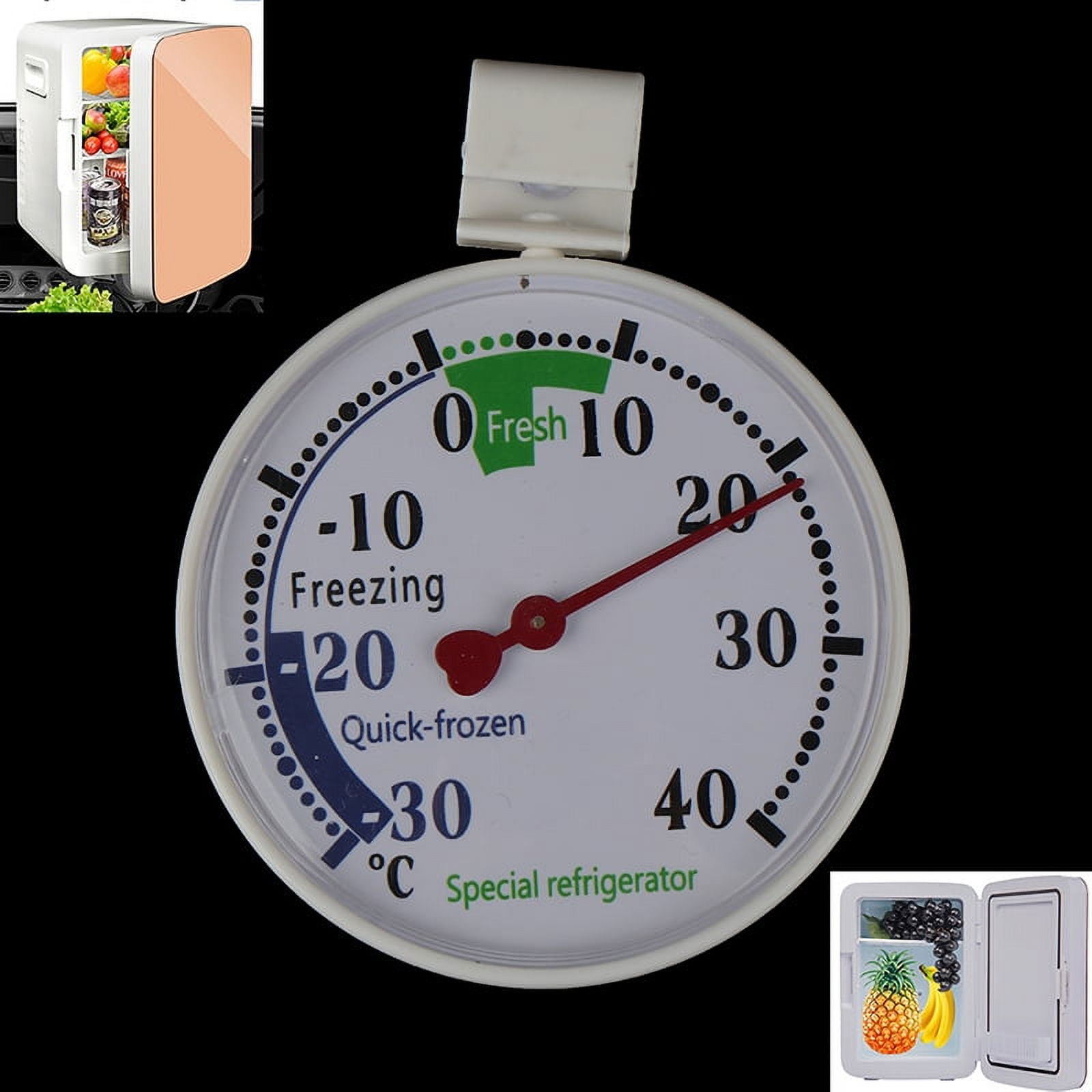 Refrigerator Freezer Thermometer Fridge Refrigeration Temperature Gauge ...