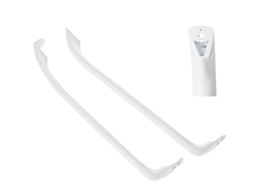 Refrigerator Handle Replacement Kit - White Iron Pull Handle - Easy to ...
