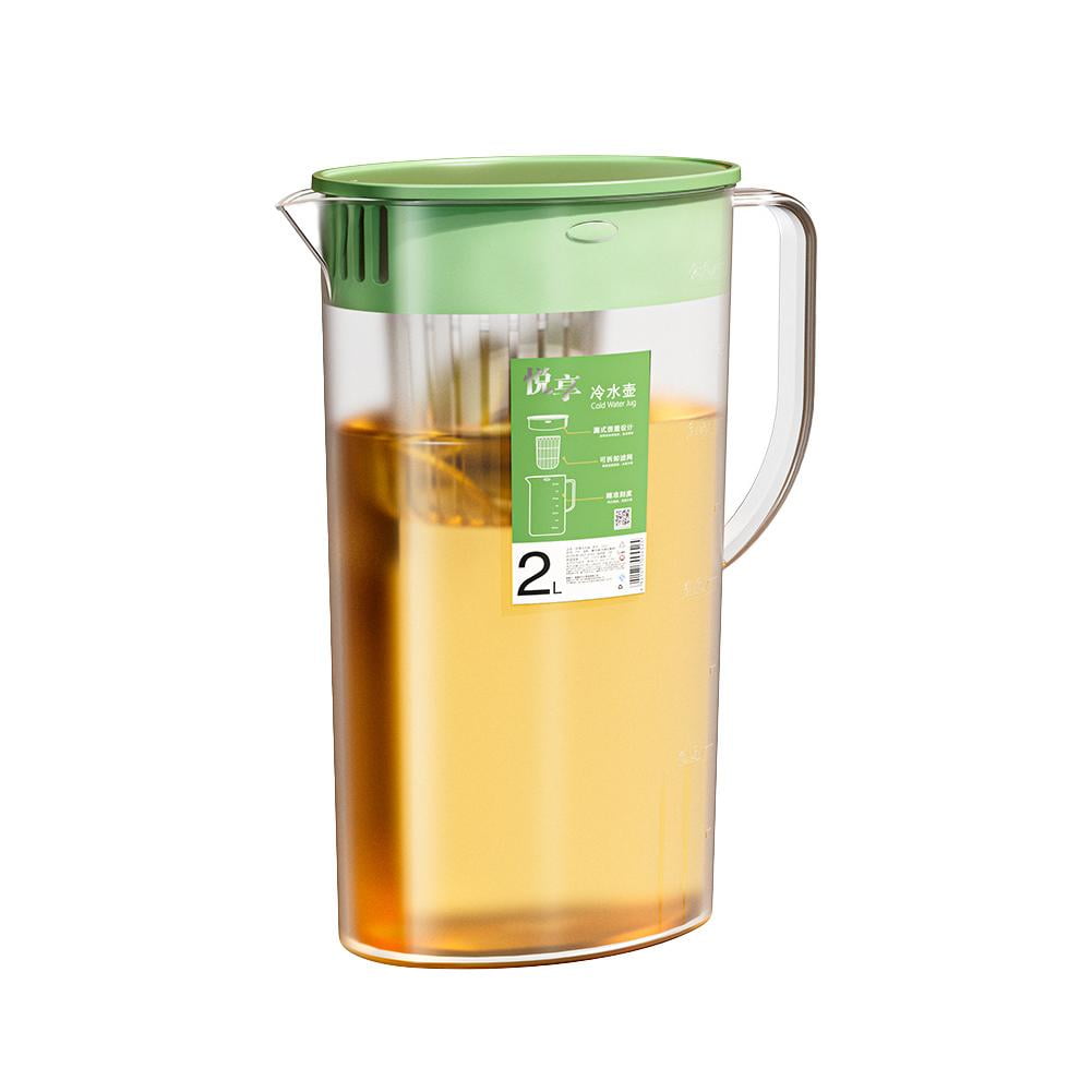 Refrigerator Juice Pitcher, 1/2L Capacity Plastic Cold Water Kettle s ...