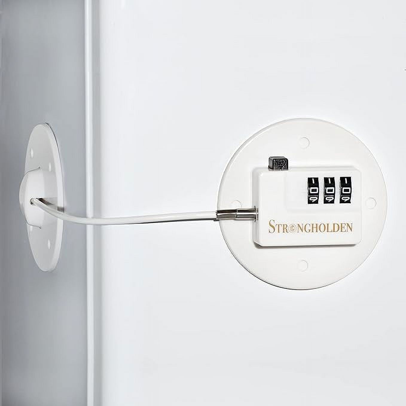 Refrigerator Lock Combination, Child Proof Fridge Lock Combo, Freezer ...