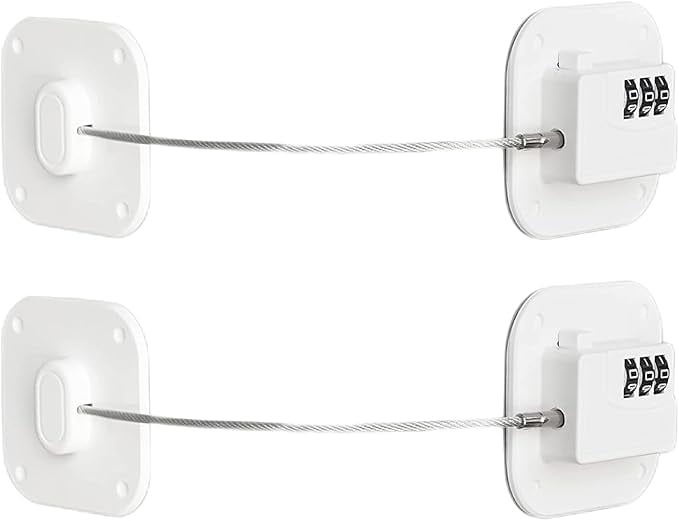 Refrigerator Lock,Combination Lock for Refrigerator Cabinets,Heavy Duty ...