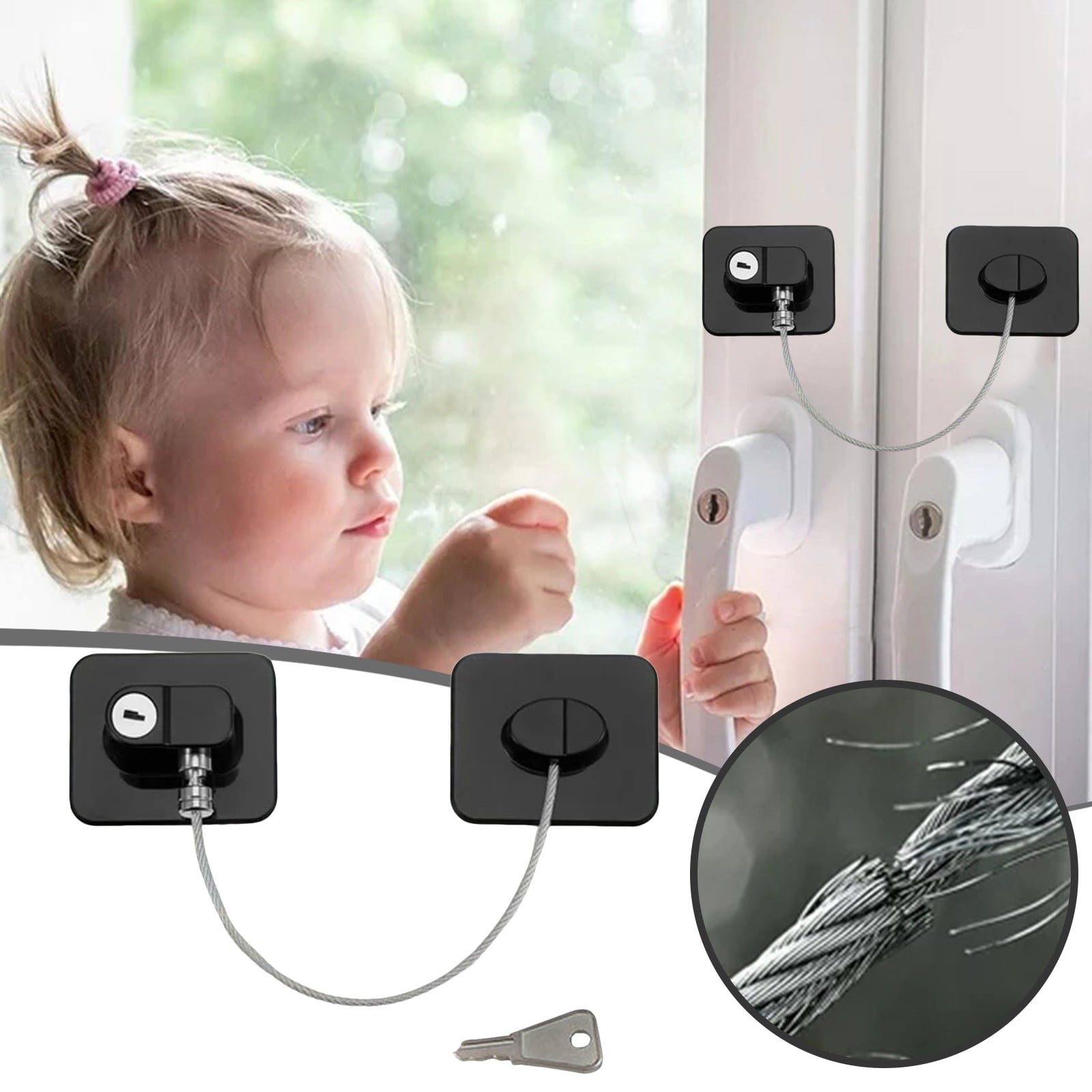 Refrigerator Lock Heavy Duty Combination Fridge Lock Child/Baby ...