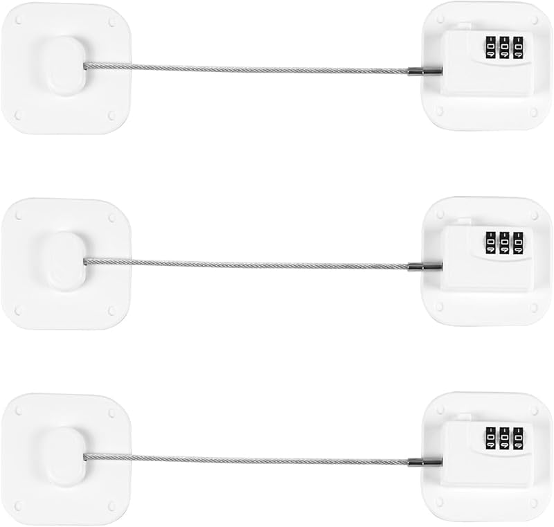 Refrigerator Lock, Heavy Duty Fridge Lock, Combination Lock for ...