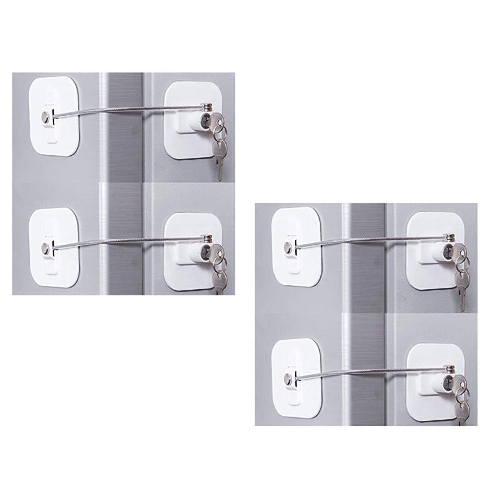 Refrigerator Lock, Mini Fridge Lock with Key for Adults, Lock for A ...