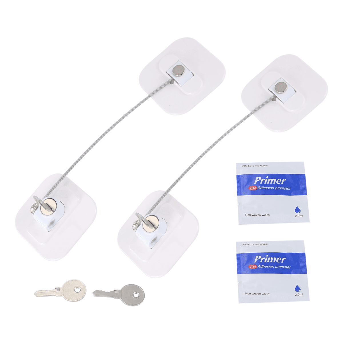 Refrigerator Lock, Mini Fridge Lock with Key for Adults, a Fridge ...