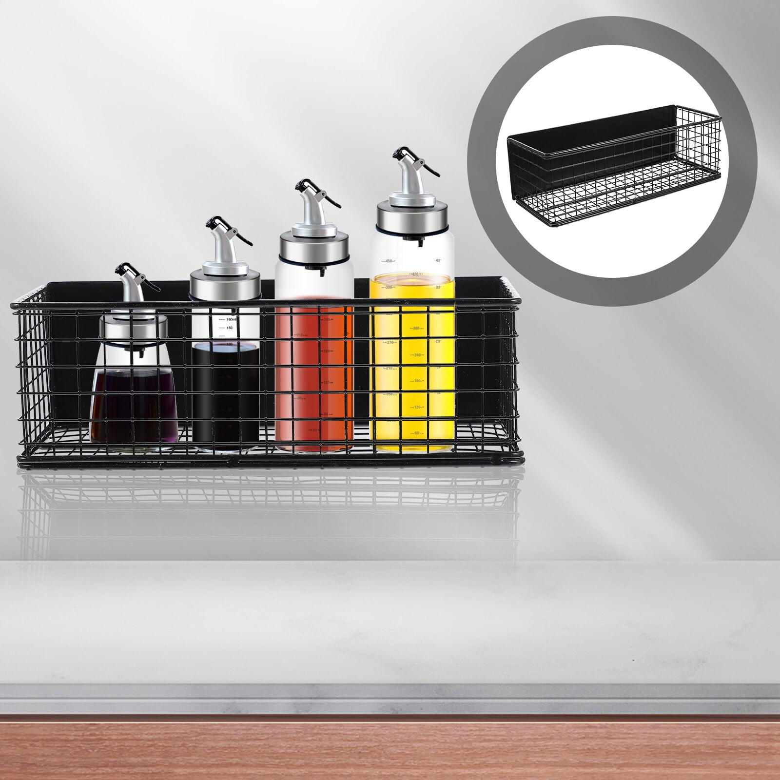 Refrigerator Magnetic Rack Magnetic Storage Rack Fridge Spice Rack ...