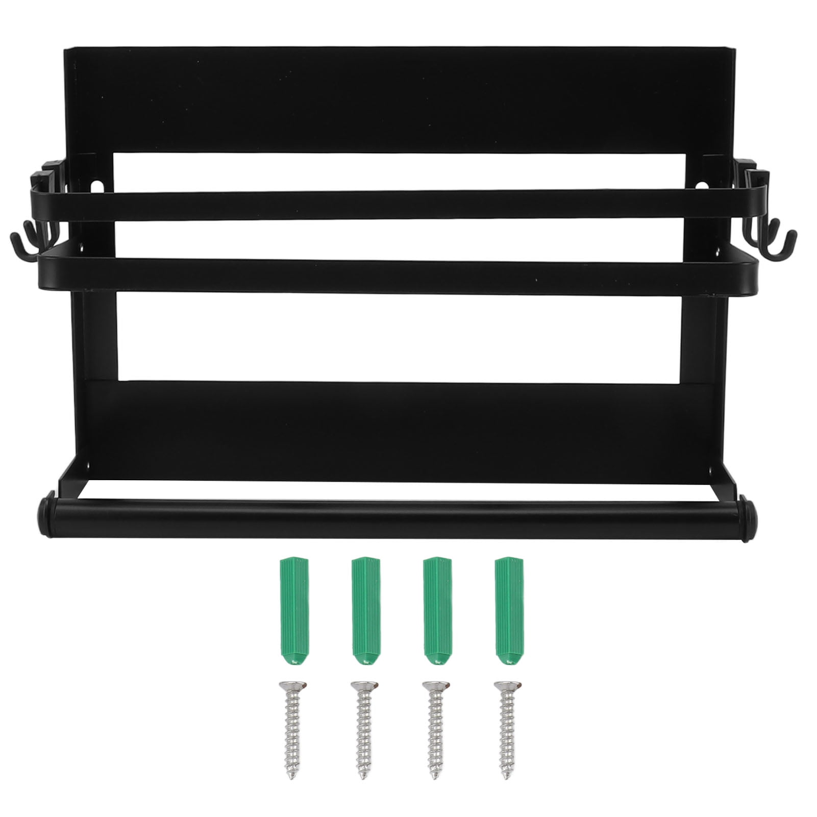 Refrigerator Magnetic Spice Rack Wall Mounted Foldable Magnetic Fridge ...