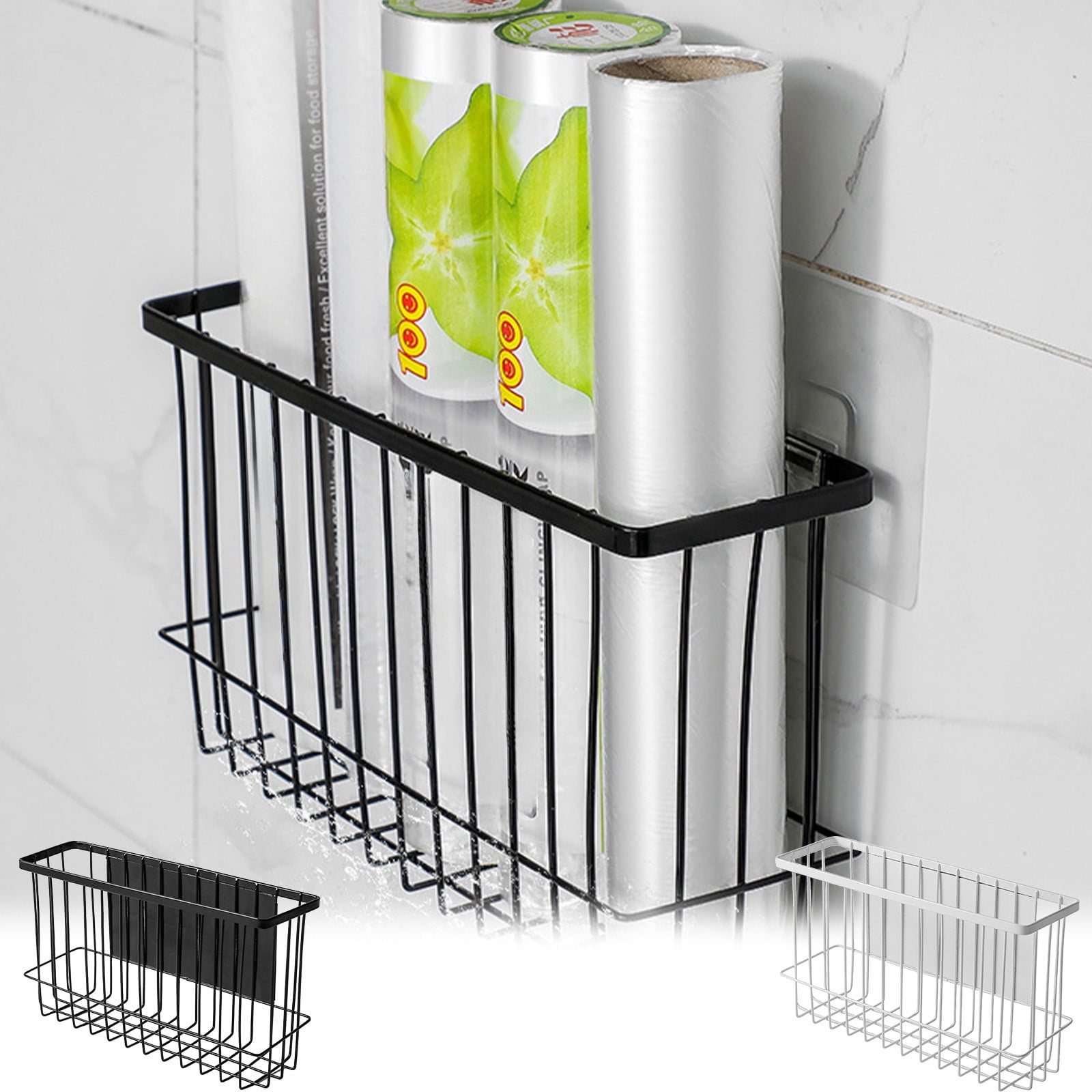 Refrigerator Magnetic Storage Rack, Kitchen Side Storage, Magnetic ...