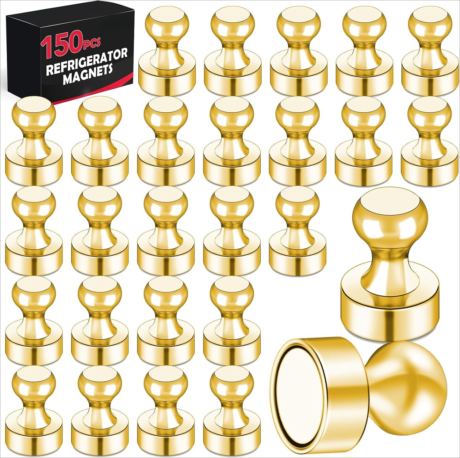 Refrigerator Magnets 12pcs Magnet Clips Fridge Magnetic Heavy Duty Clip ...