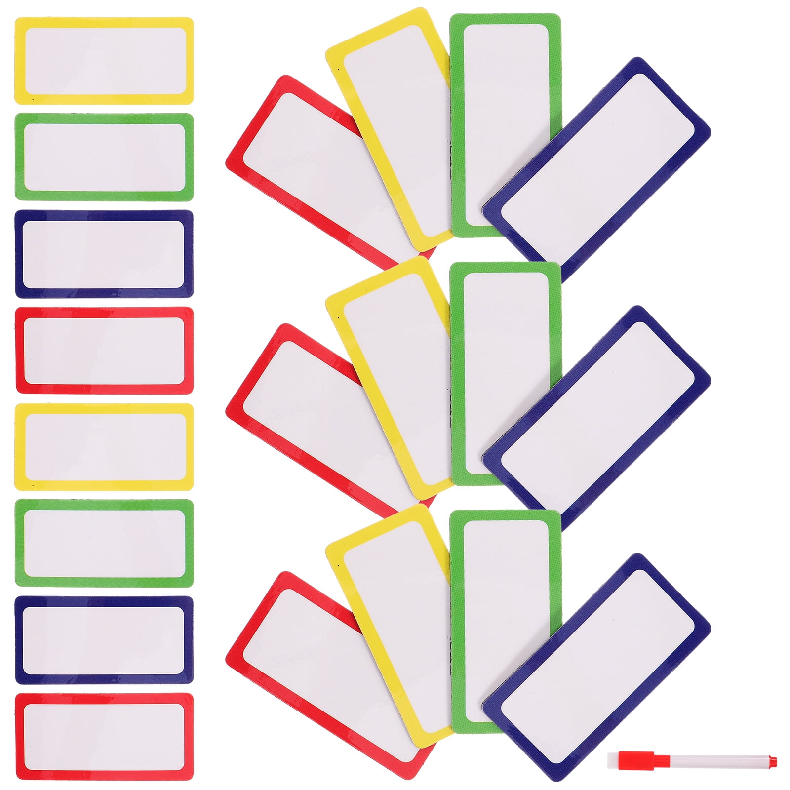 Refrigerator Magnets Shelf Tags Refrigerator Label Replacement Magnetic ...