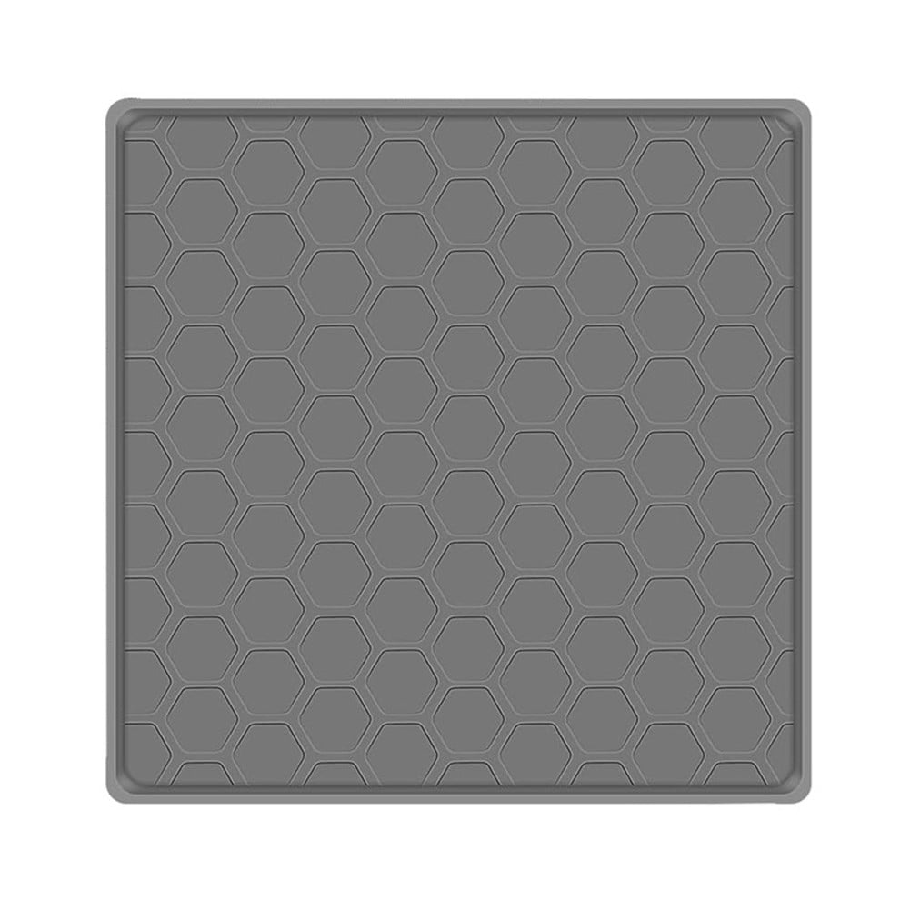 Refrigerator Mat 60*60cm Silicone Fridge Pads Floor Washable Fridge ...