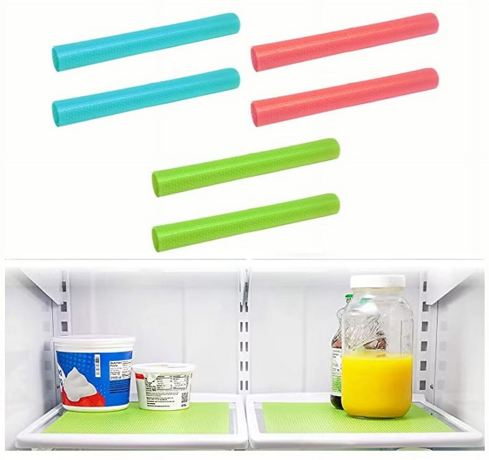 Refrigerator Mats (6 Pack) - Refrigerator Shelf Liners for Glass ...