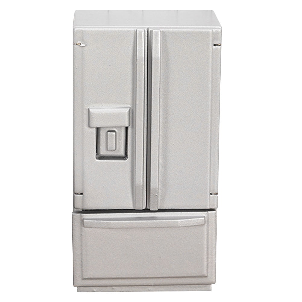 Refrigerator Model Mini House Decor Supply Miniature Cooking Tool ...