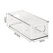 Modular Freezer Storage Box with Dividers & Handles - Stackable Pantry ...