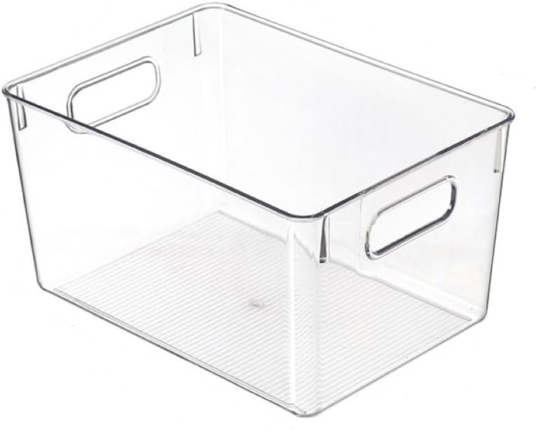 Refrigerator Organizer with Clear Plastic Storage Cabinet, BPA Free ...