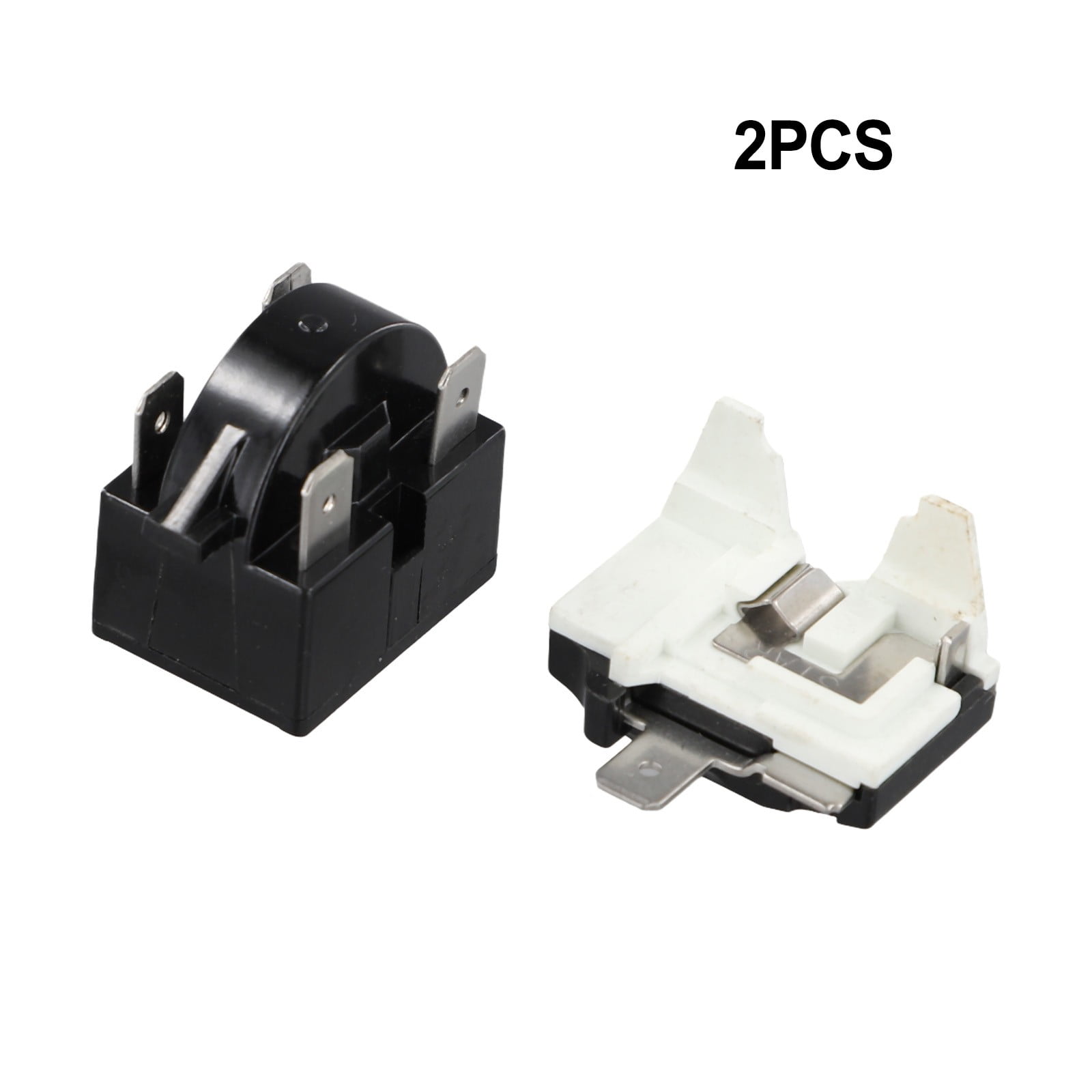 Refrigerator PTC Starter Relay 2 Pin Compressor Overload Protector ...