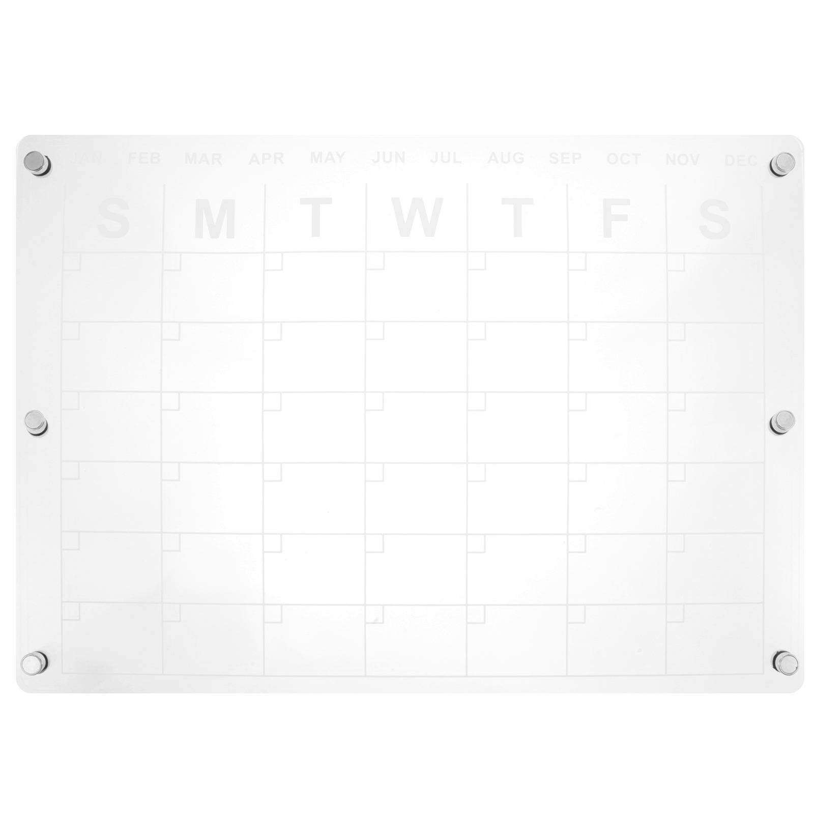 Refrigerator Planning Board Magnetic Dry Erase Board for Fridge ...