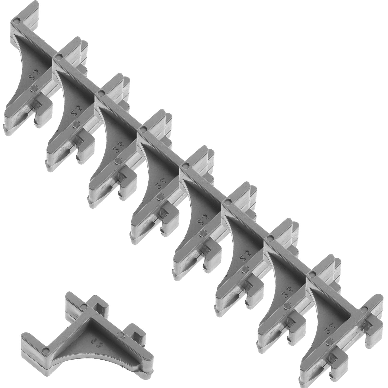 Refrigerator Plastic Buckle Freezer Clamp Hooks Heavy Rack Clip ...