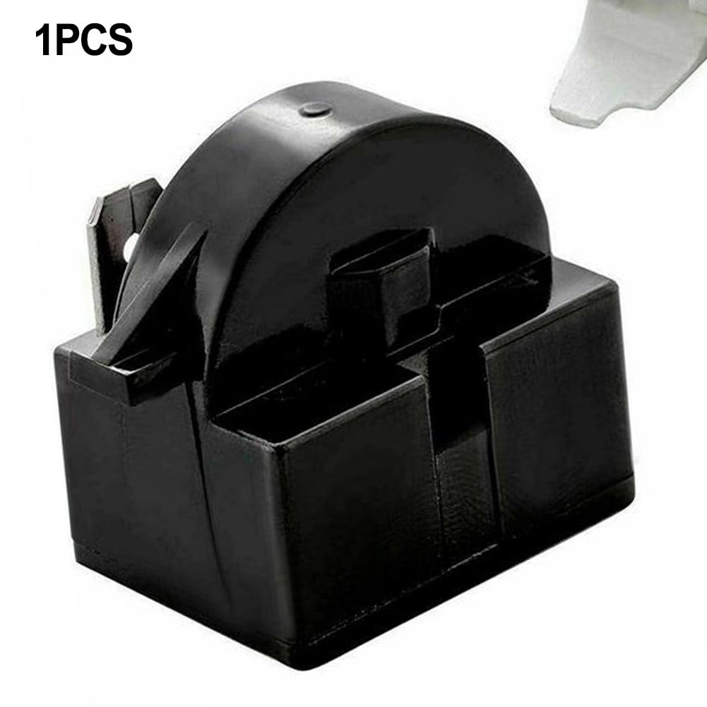 Refrigerator PTC Starter Relay Replacement 1/3Pins Compressor Overload Protector - Walmart.com