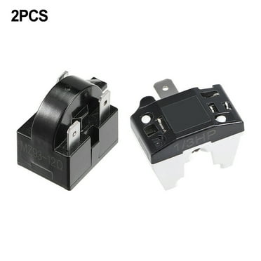 Refrigerator PTC Starter Relay Replacement 4 Pins Compressor Overload Protector - Walmart.com