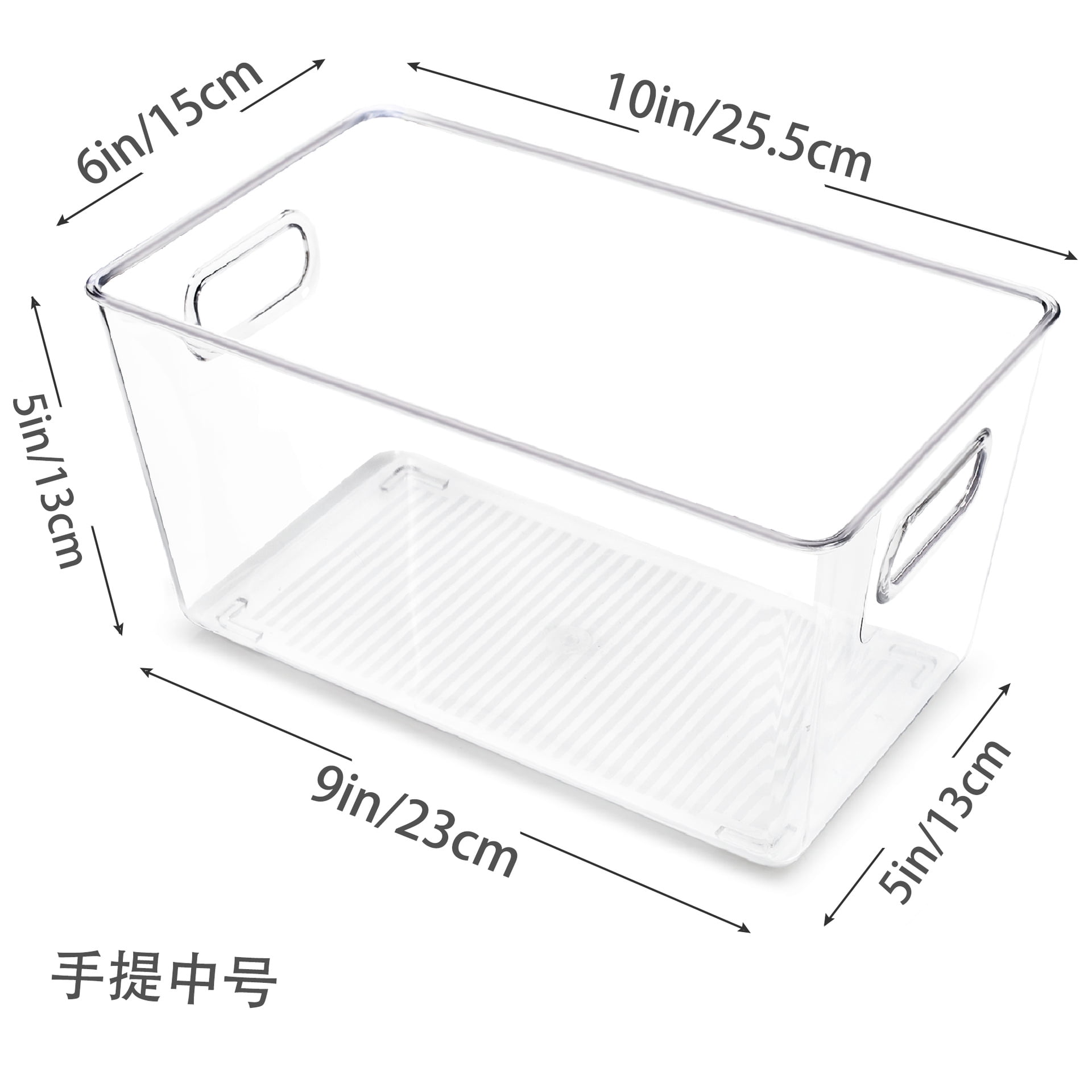 Refrigerator Storage Belt Handle Transparent Drawer Type Fruit And ...