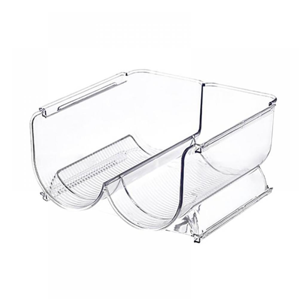 Refrigerator Storage Box Multifunctional Kitchen Stackable Wine Bottle ...