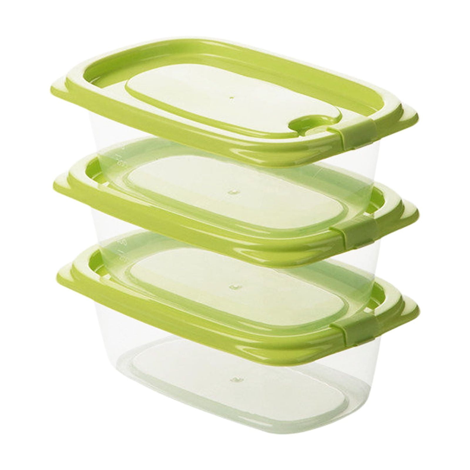 Refrigerator Storage Box Refrigerator Storage Box Set of 3 Clear ...