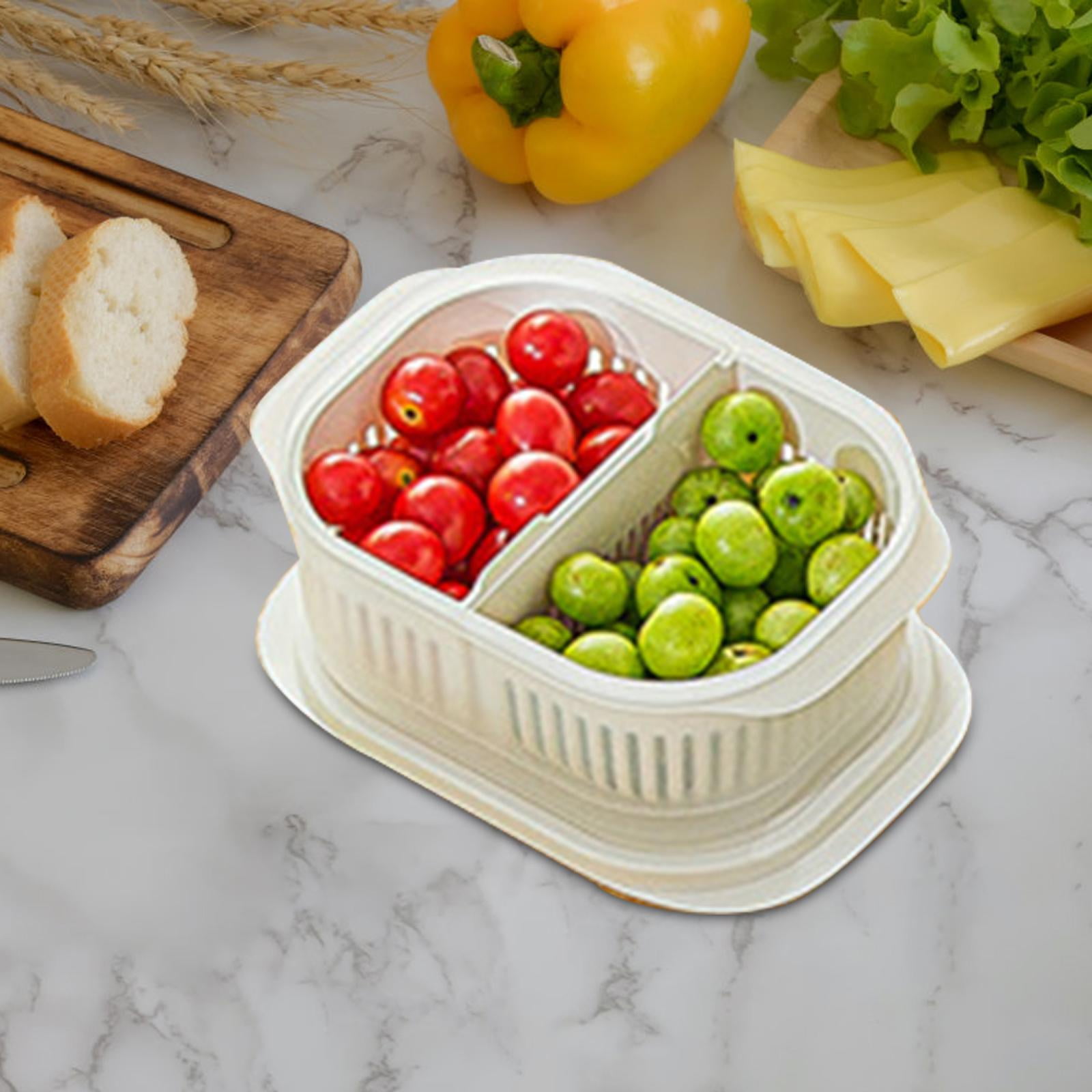 Refrigerator Storage Box Vegetables Sealed Keeper Food Preservation Box ...