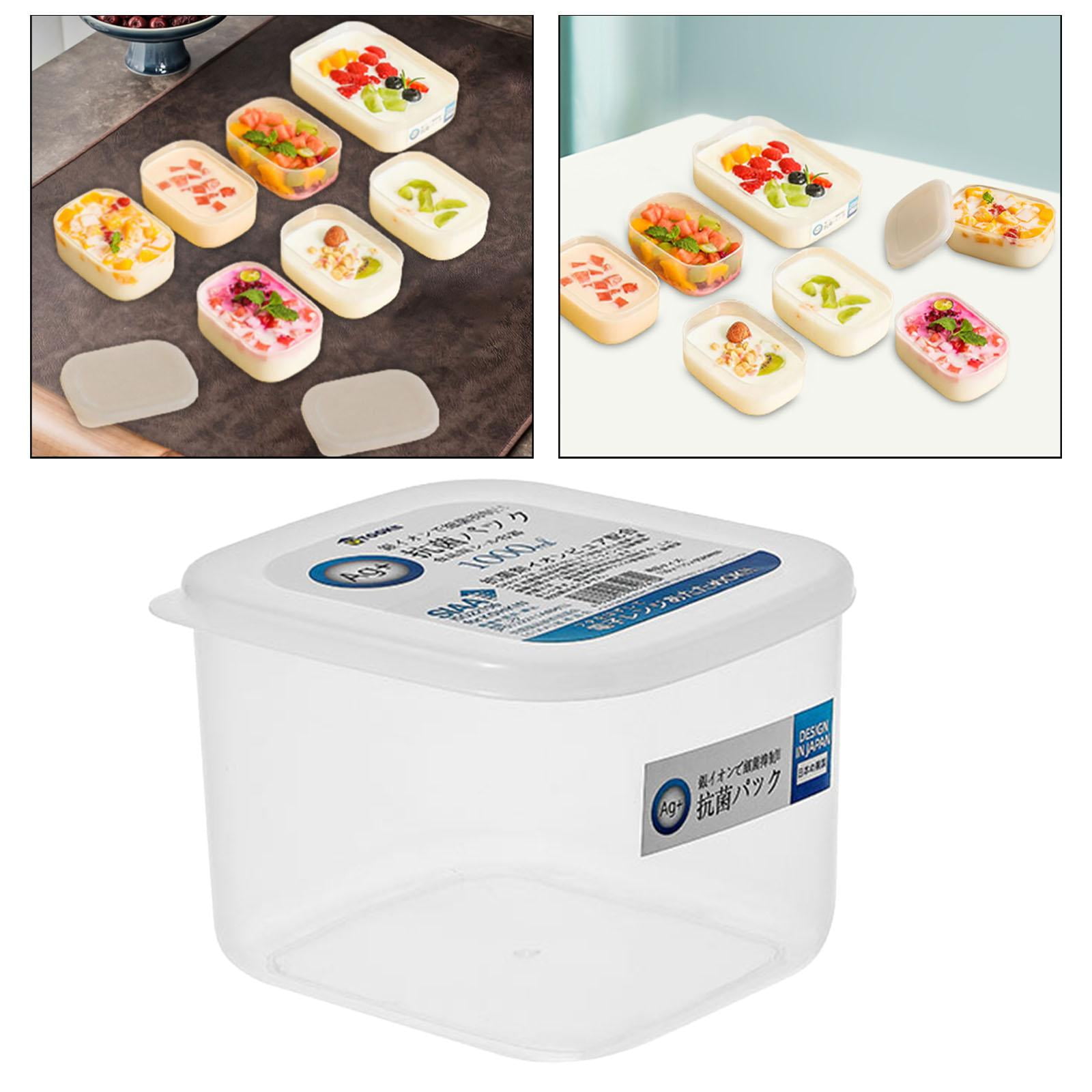 Refrigerator Storage Case,Meal Prep Container Overnight Oatmeal ...