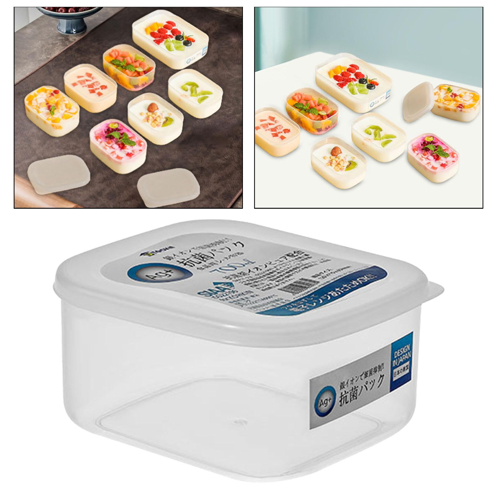 Refrigerator Storage Case,Meal Prep Container Overnight Oatmeal ...