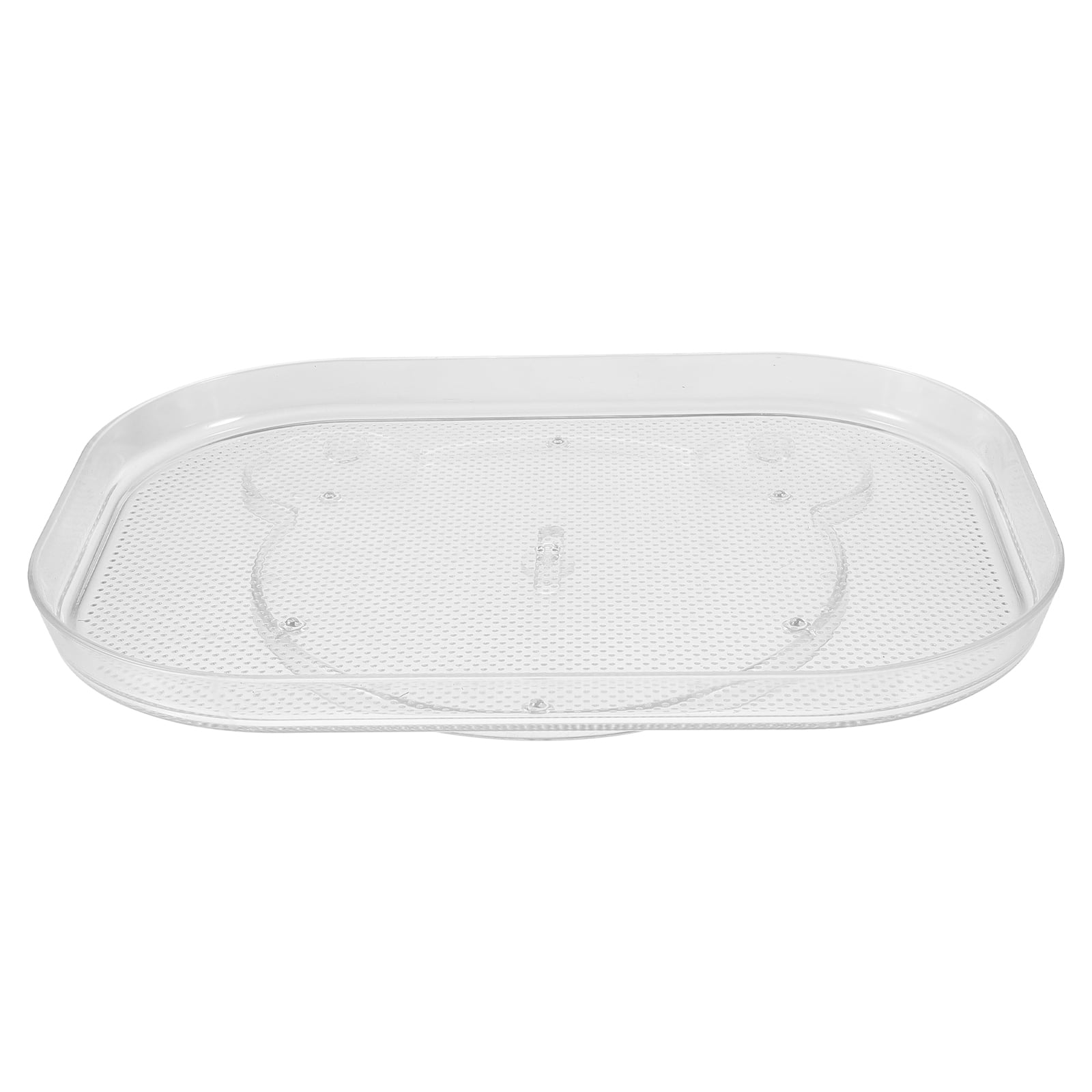 Refrigerator Storage Turntable Transparent Kitchen Condiment Holder ...