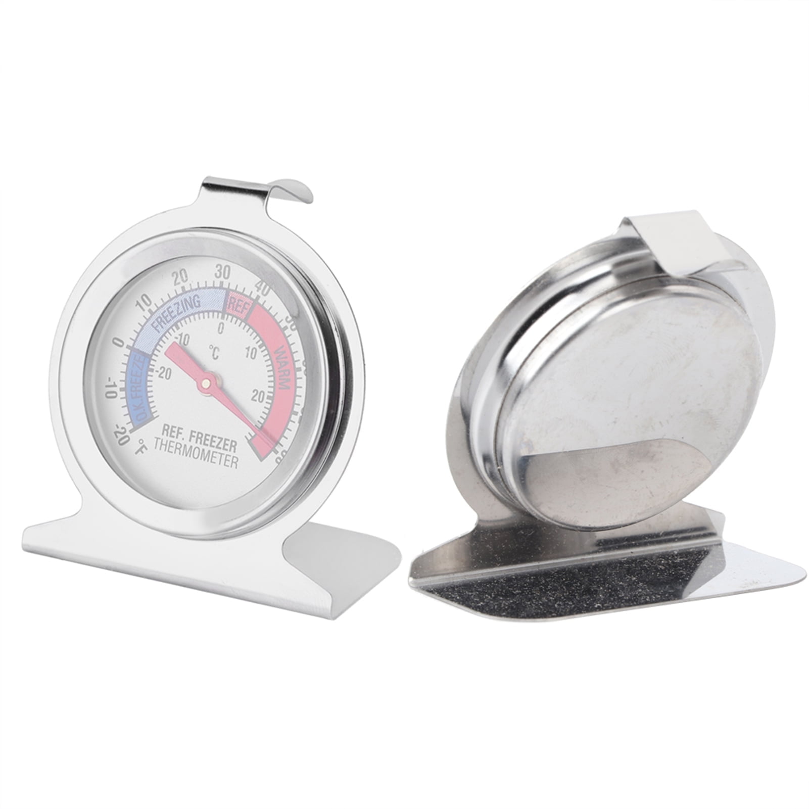 Refrigerator Thermometer Freezer Temperature Gauge Large Dial ...