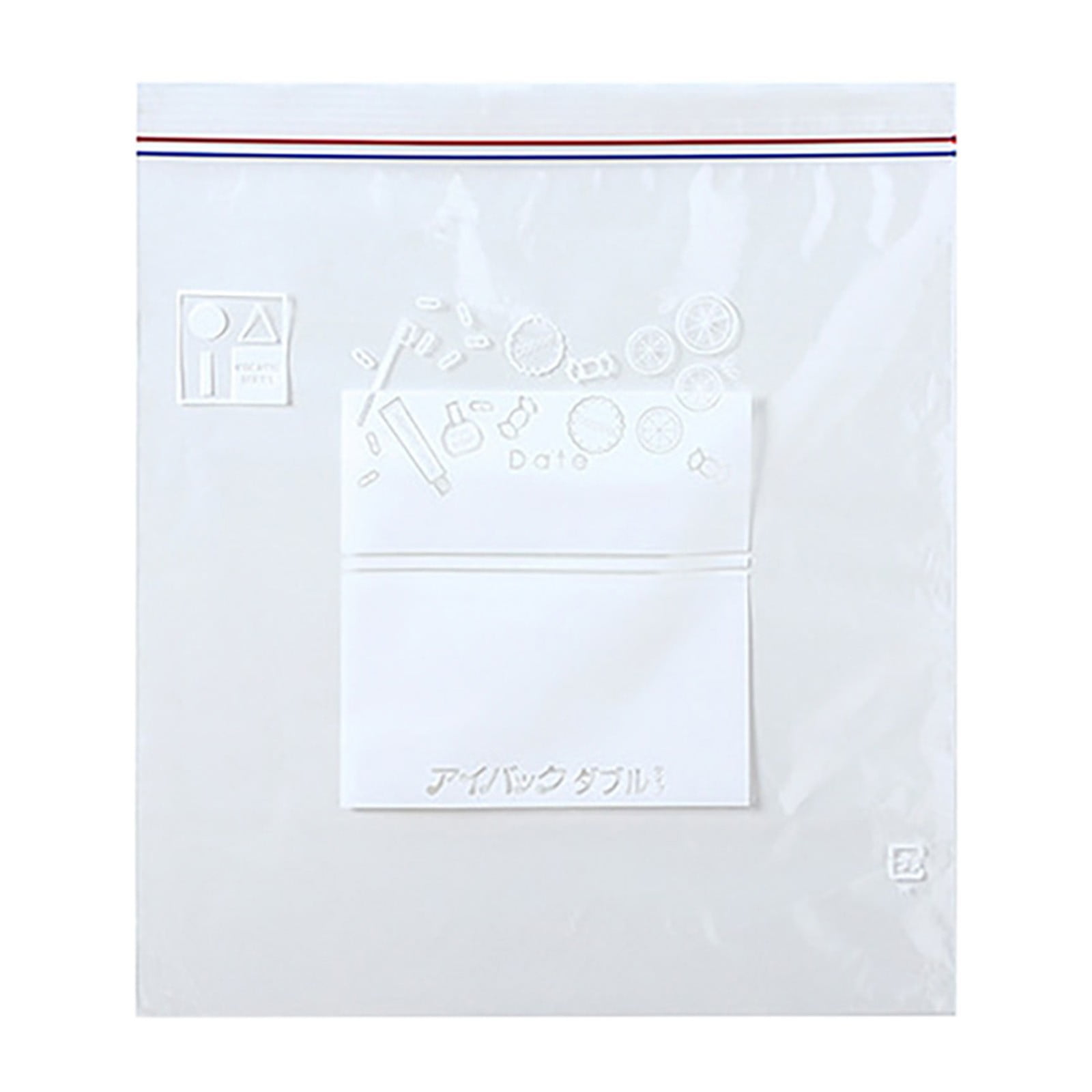 Refrigerator Vegetable Sealing Bags Fresh Keeping Bags Double Tight ...