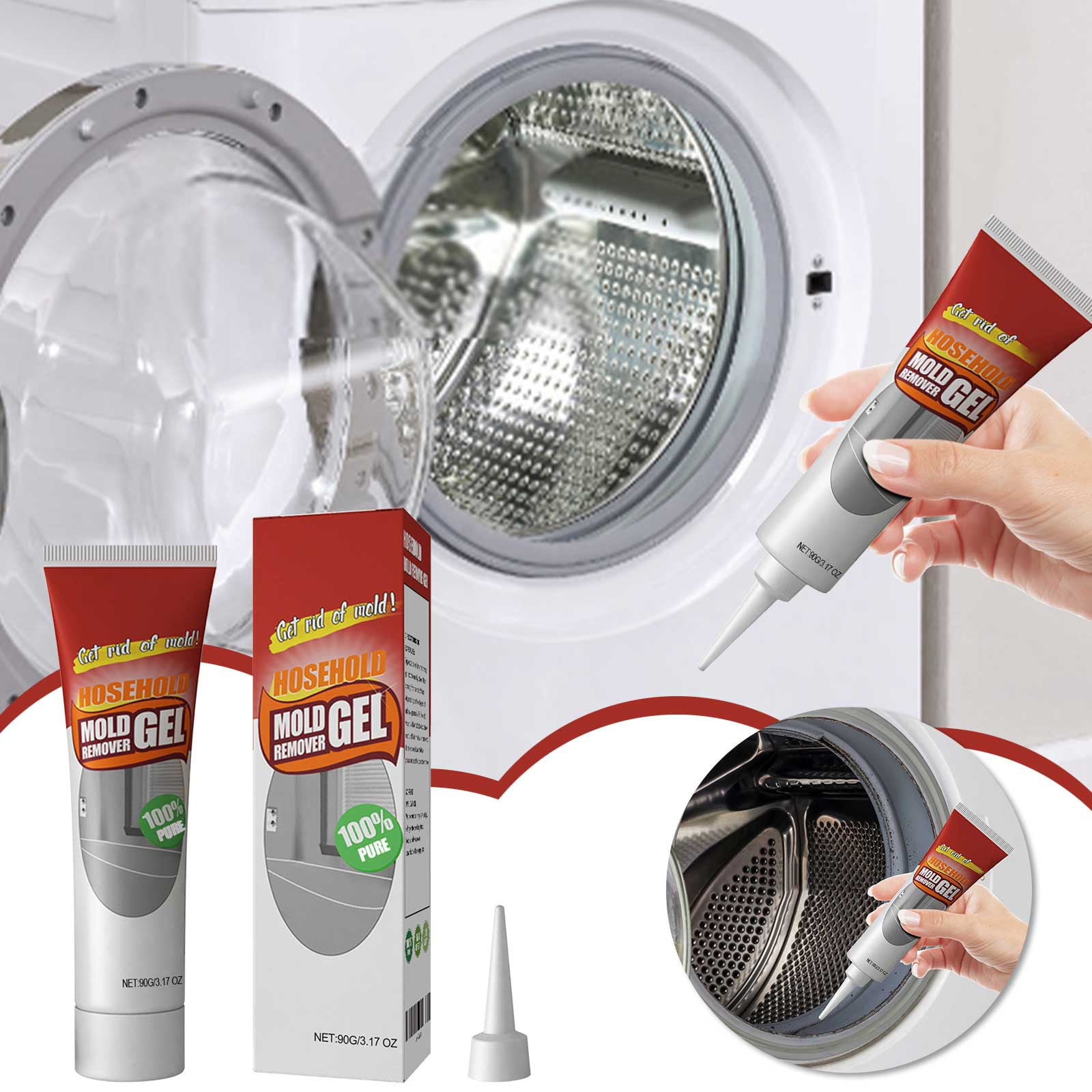 Refrigerator & Washing Machine Stain Remover, Sink Bathtub Toilet ...