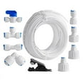 Refrigerator Water Line Kit Connection and Compression Ice Maker ...