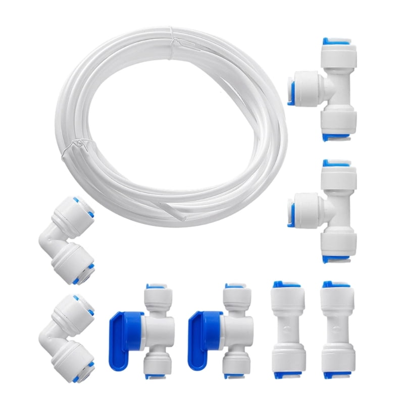 Refrigerator Water Pipe Connection Set Water Supply Connector Easy ...