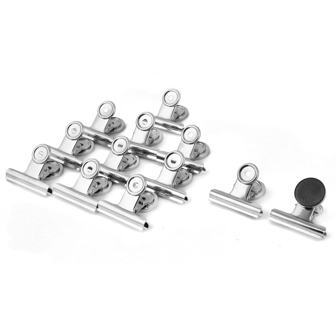 Refrigerator Whiteboard Magnet Spring Loaded Wall Memo Binder Clamp ...