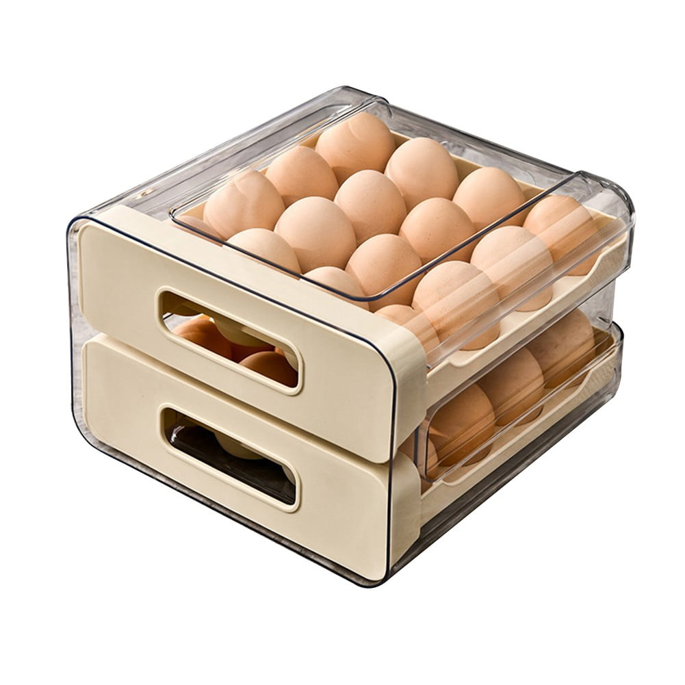 Refrigerator for Egg Holder for Fridger 2-Layer Drawer Type Stackable ...