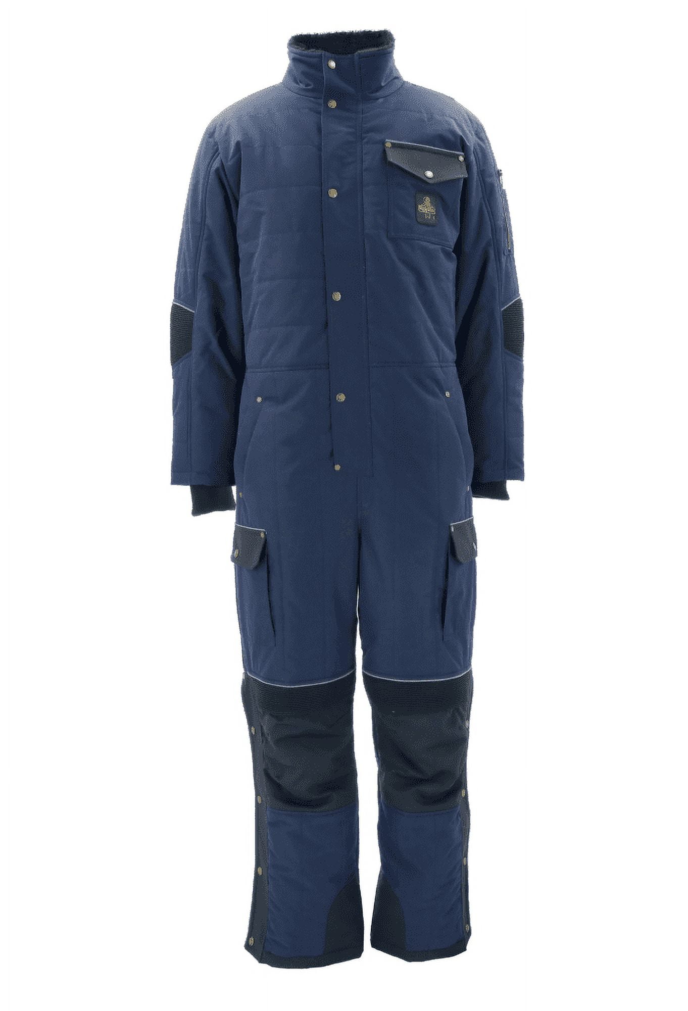 RefrigiWear 54 Gold Coveralls - Men's Insulated Work Overalls, Cold ...