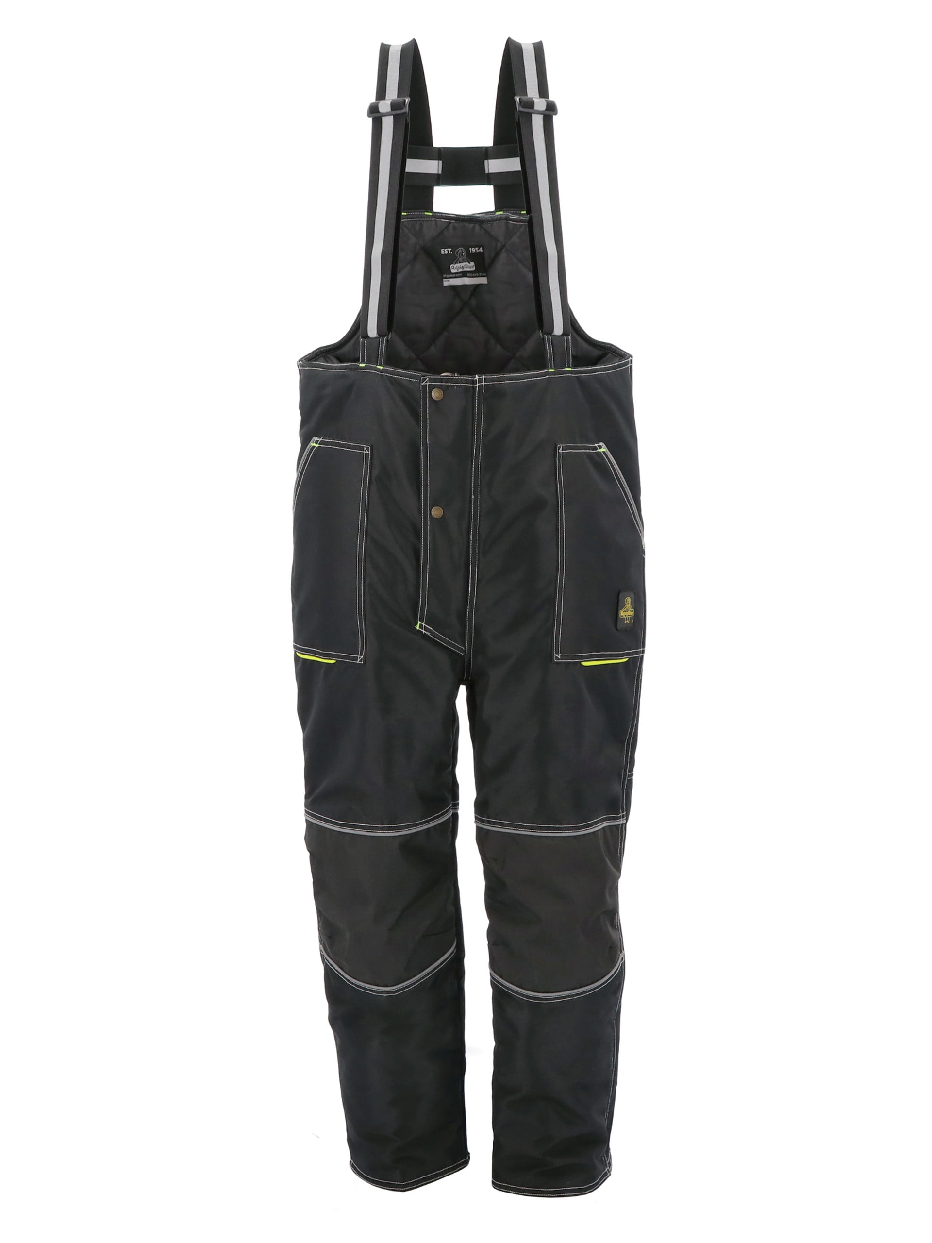 RefrigiWear Men's ErgoForce Waterproof Low Bib Overalls - Durable ...