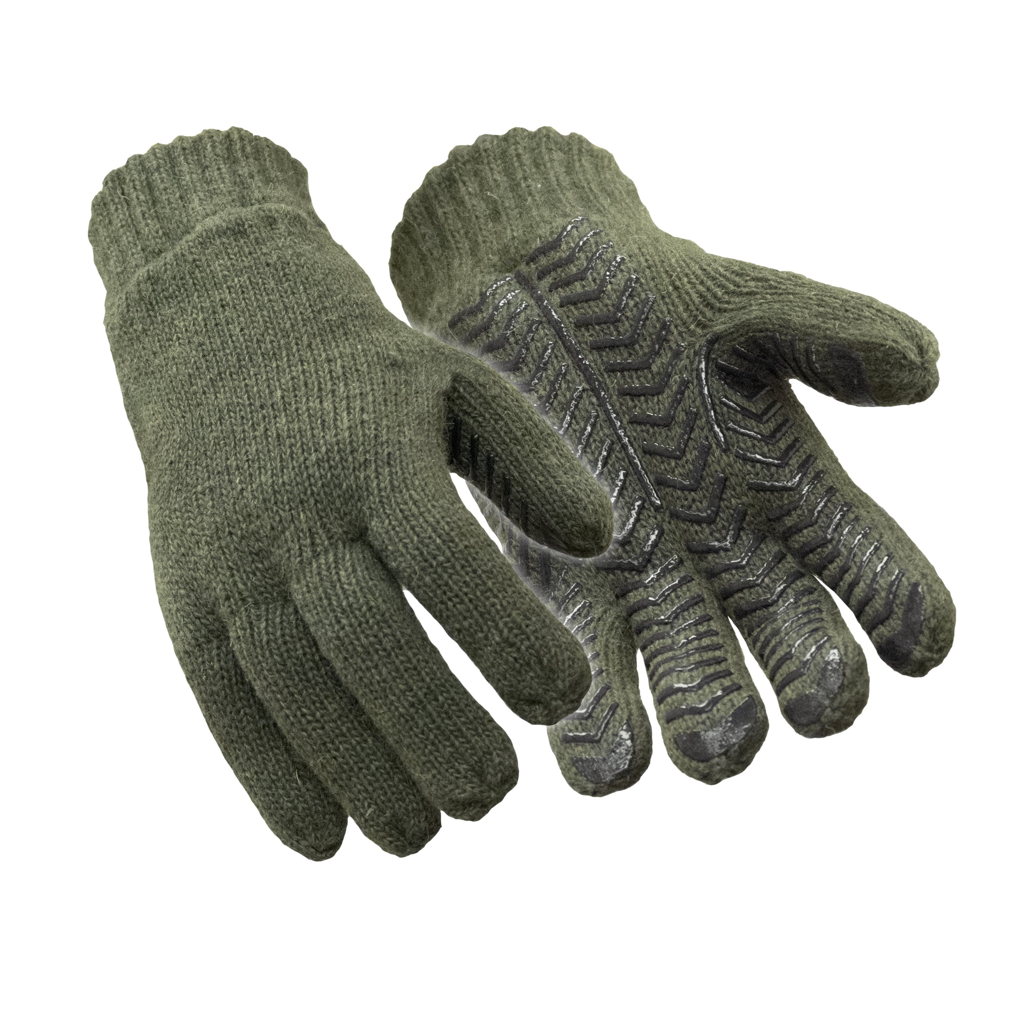 RefrigiWear, Insulated Wool Grip Glove, Size L, Warm Hand Protection ...