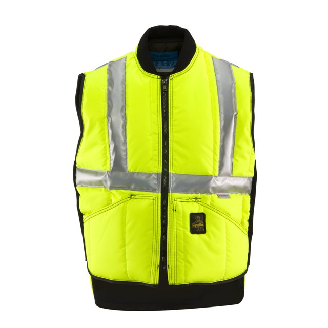 RefrigiWear HiVis Iron-Tuff Vest - Extreme Cold Protection, High ...