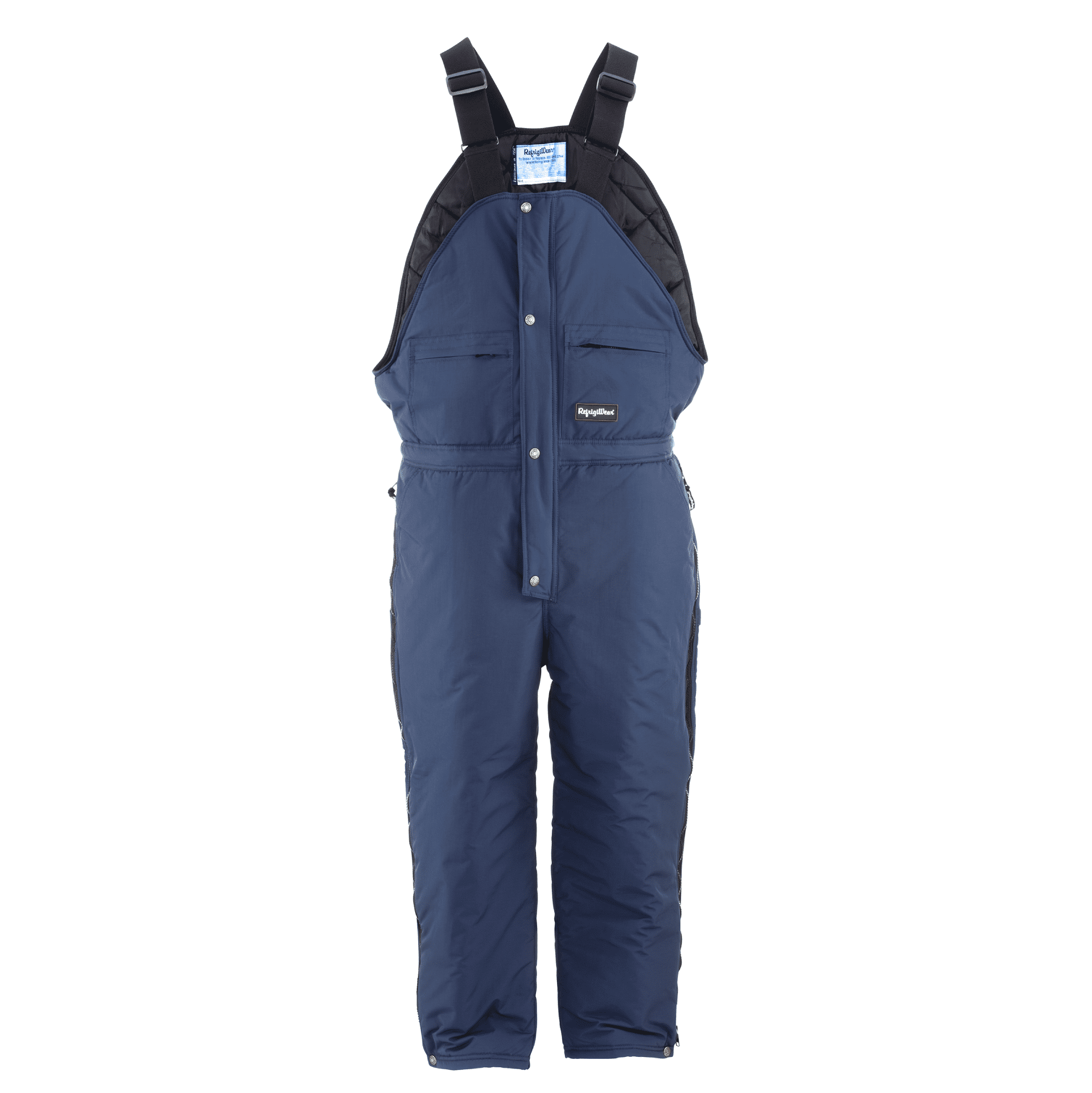 RefrigiWear ChillBreaker Bib Overalls - Insulated Work Bibs, Water ...