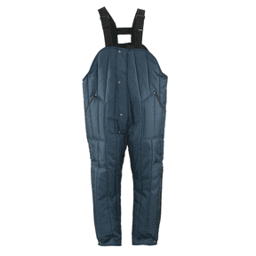 RefrigiWear Iron-Tuff Low Bib Overalls - Insulated Work Bibs, Water ...