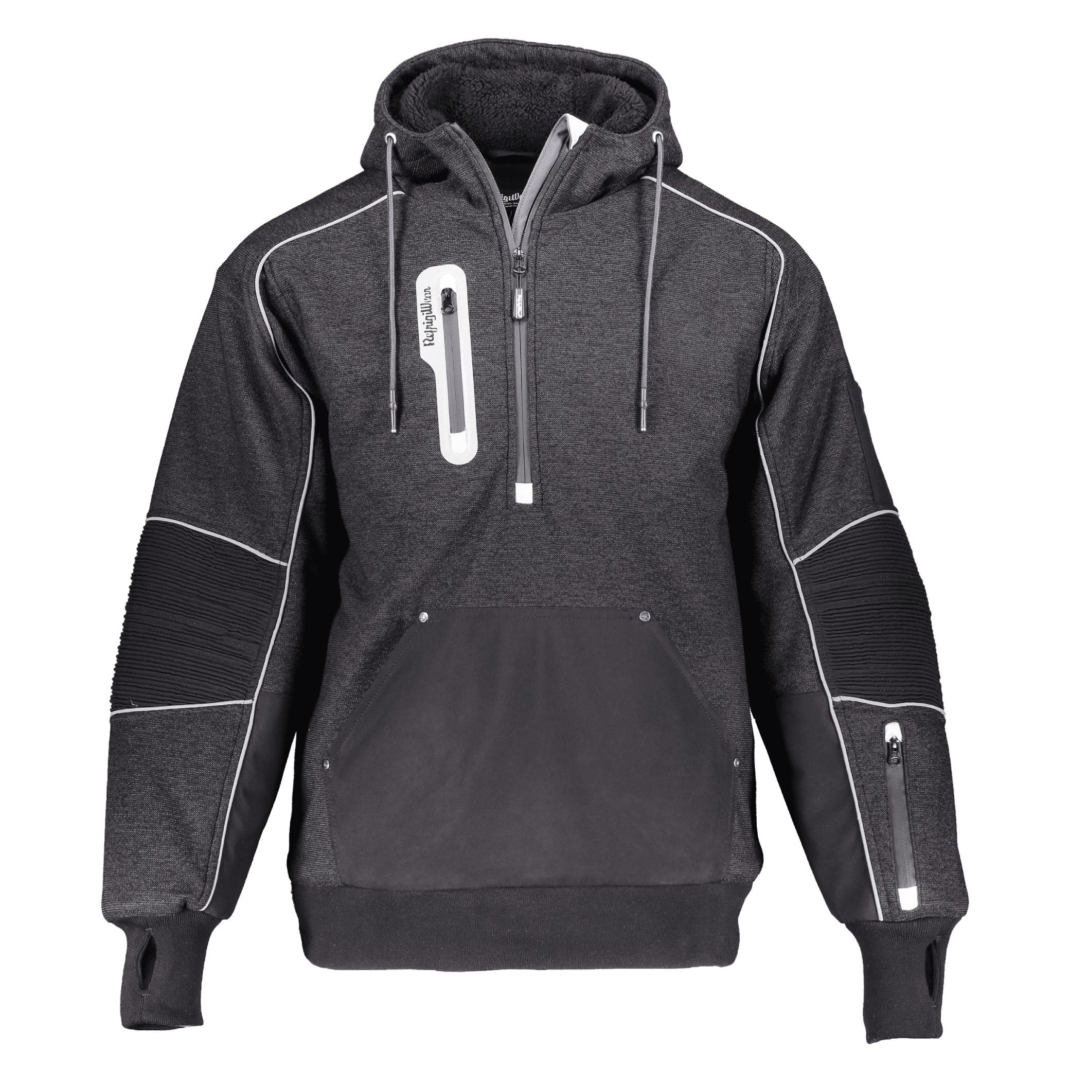 RefrigiWear Extreme Hybrid Sweatshirt - Men's Heavy Duty Hoodie ...