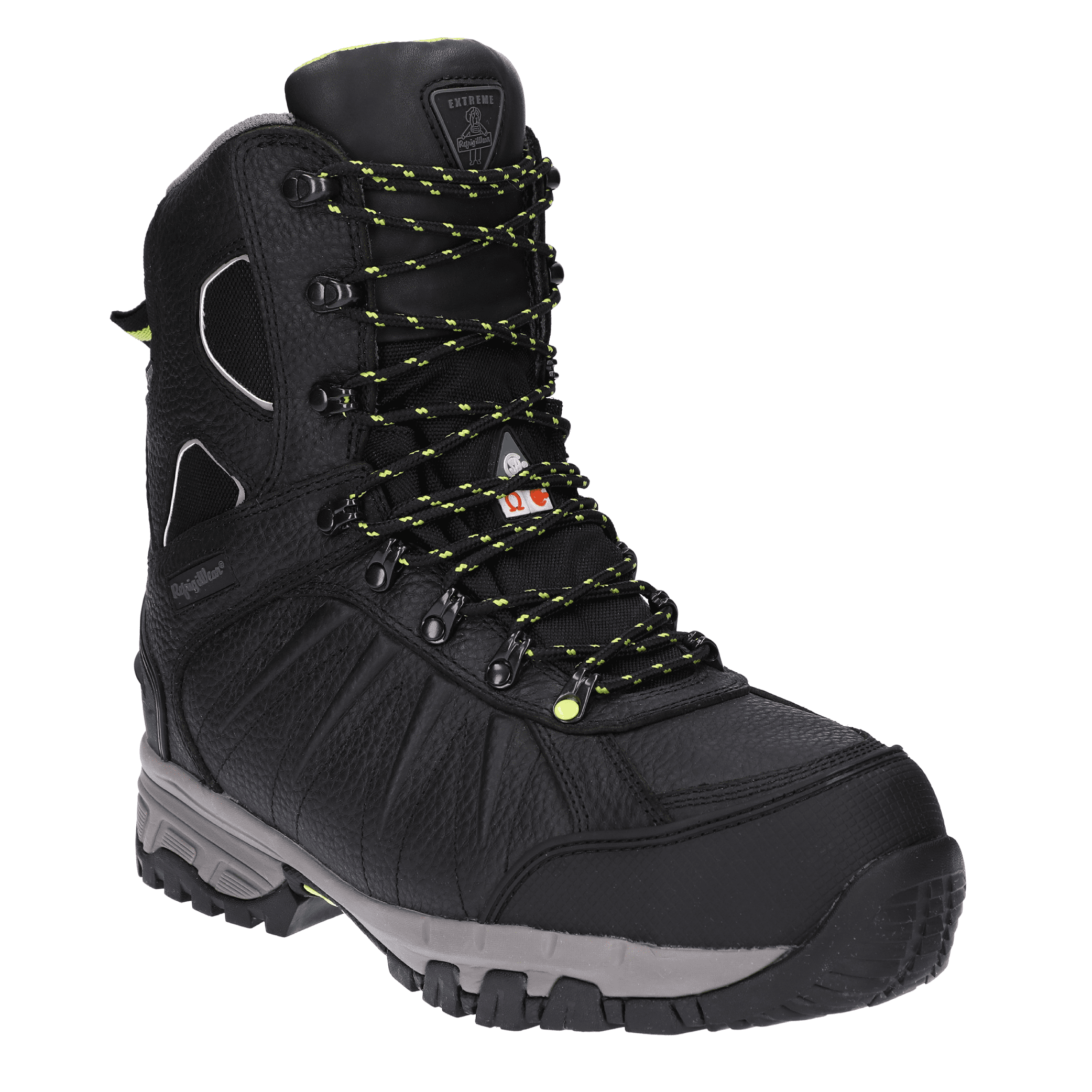 RefrigiWear Men's Extreme Insulated Waterproof 8-Inch Leather Freezer ...