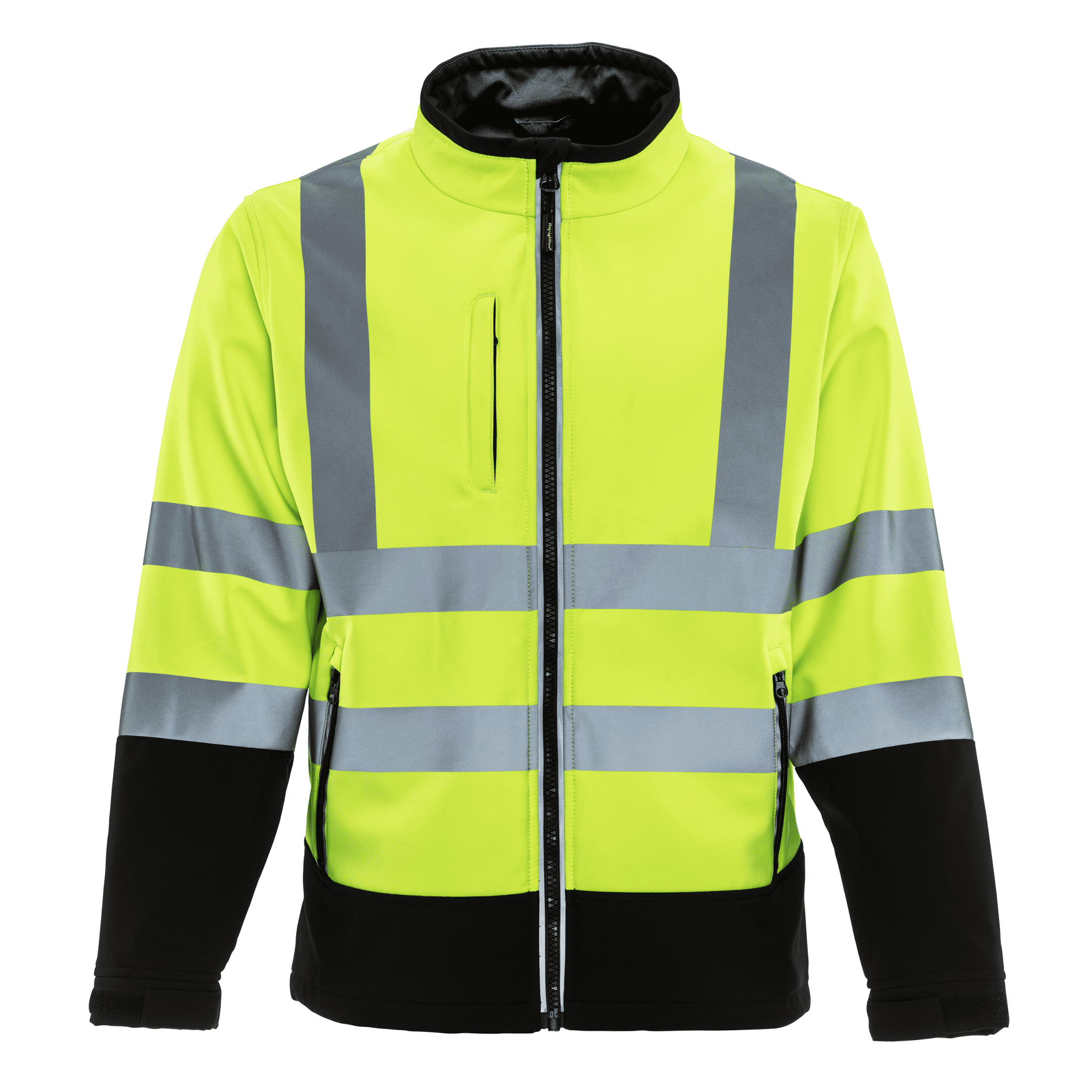RefrigiWear Men's Hi Vis Softshell Jacket - High Visibility, Warm ...