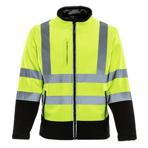 RefrigiWear Enhanced Visibility Insulated Softshell Jacket - High-Vis ...