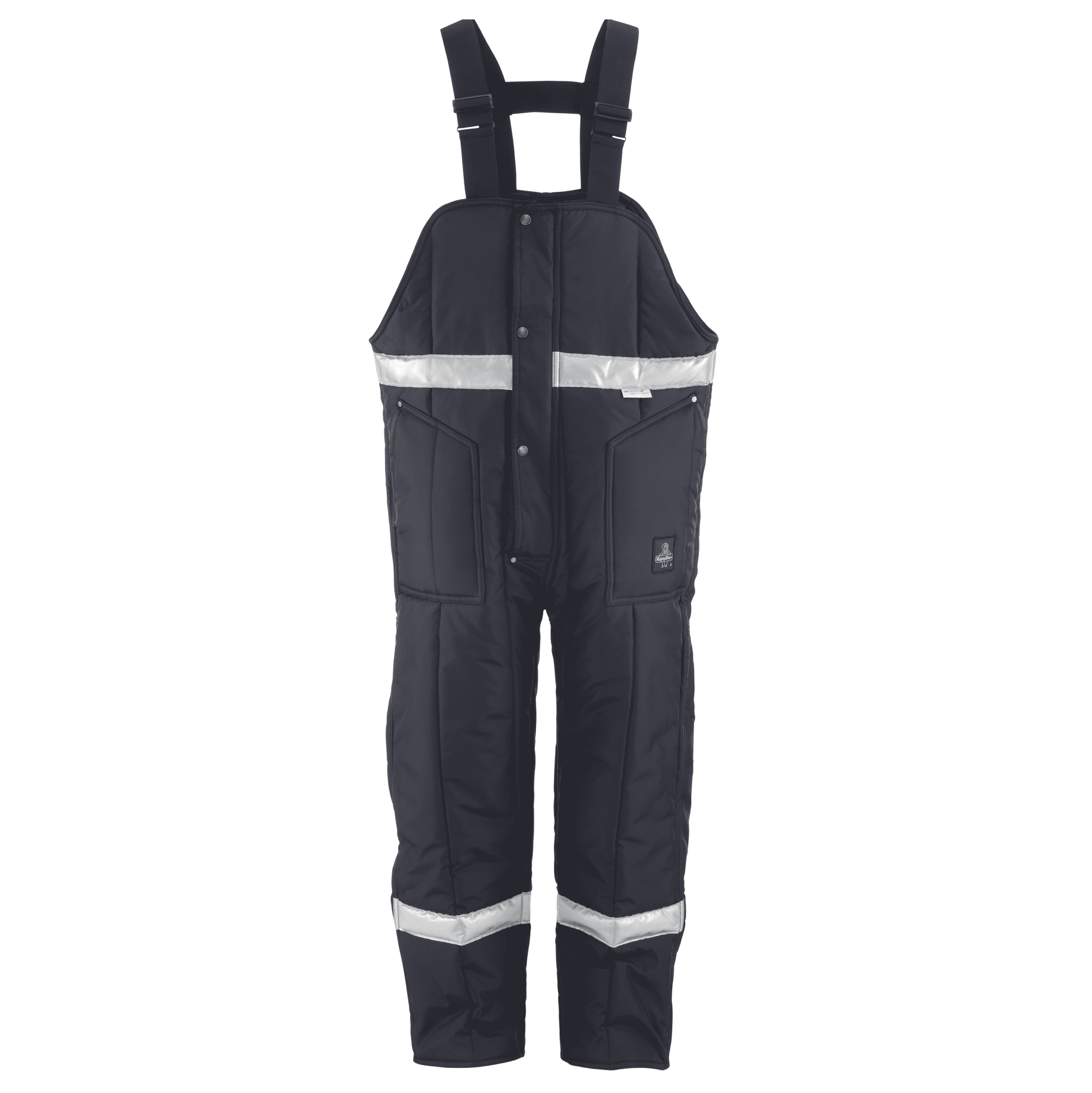 RefrigiWear Iron-Tuff Enhanced Visibility Bib Overalls - HiVis ...