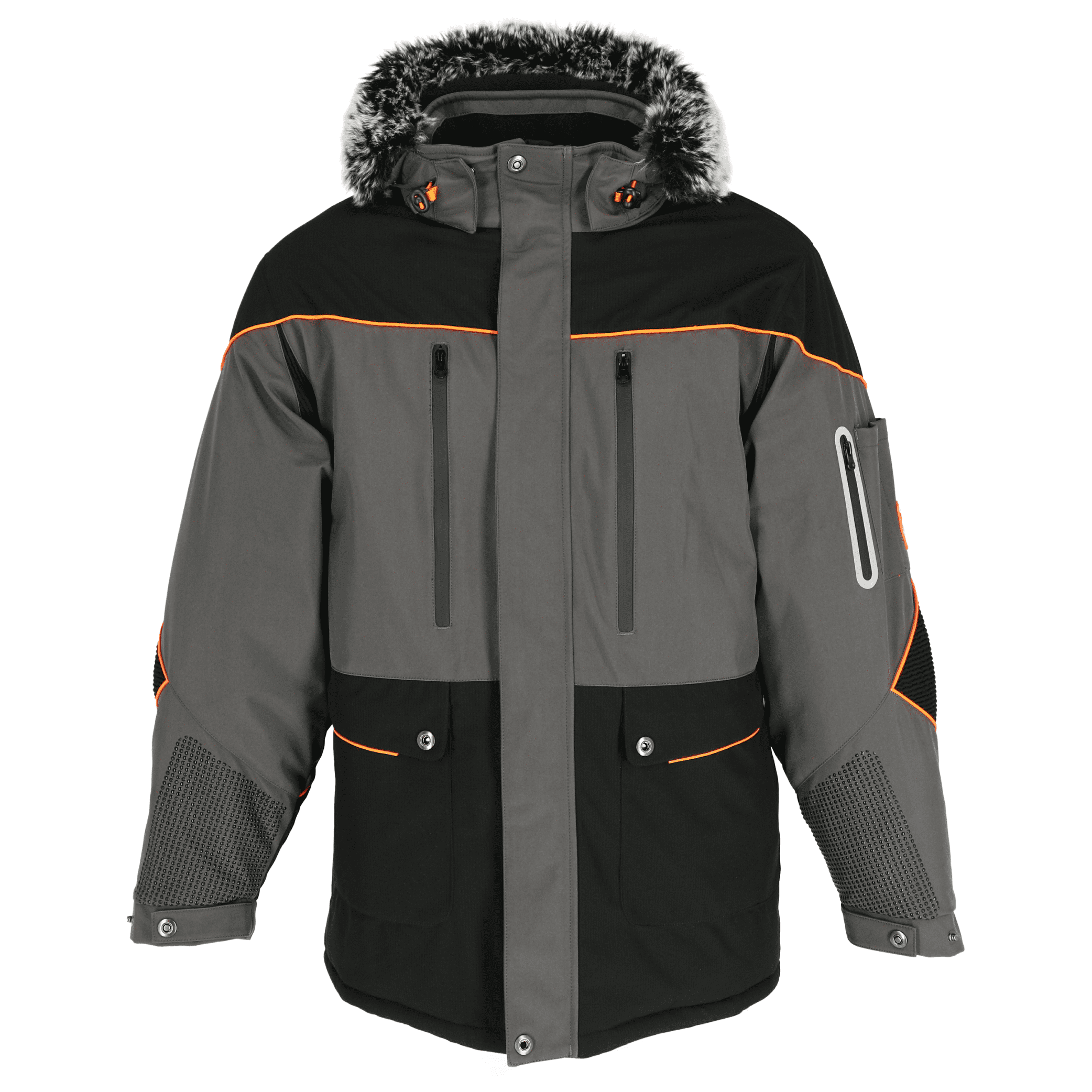 RefrigiWear PolarForce Parka - Men's Insulated Winter Jacket, -40°F ...